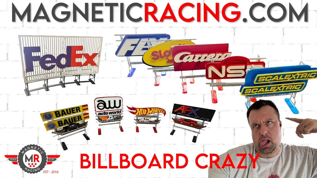 Slot Car Billboards. We have over 50 Different ones to choose from ...