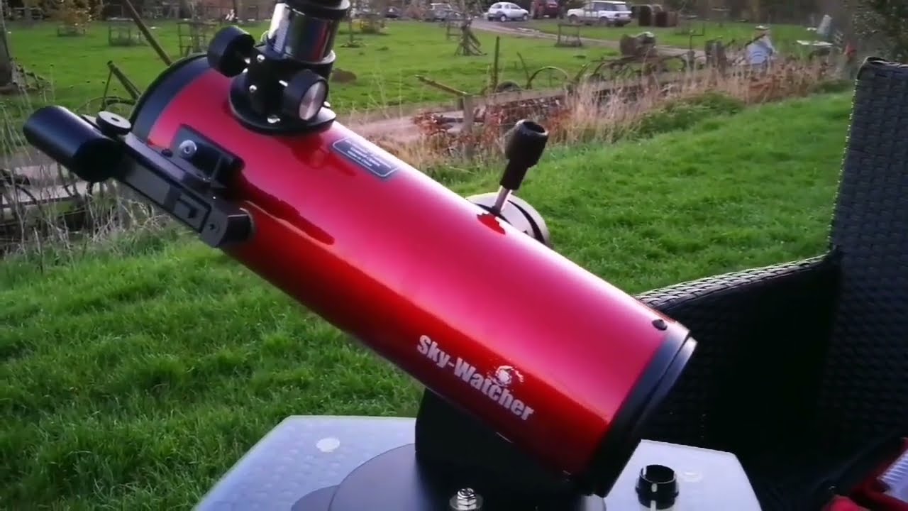 This RED Telescope is Beautiful in our Room! - YouTube