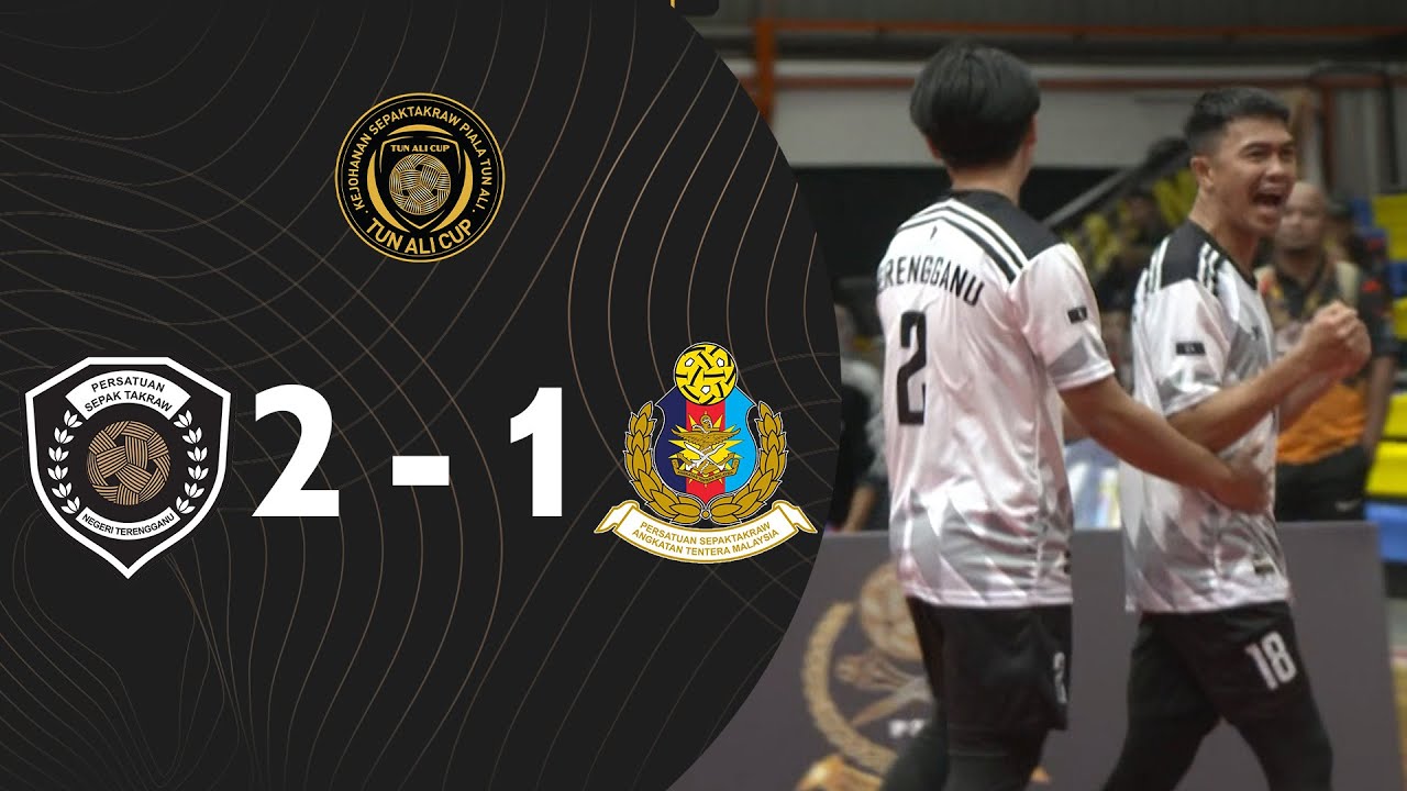 Sorotan: Terengganu 2 - 1 ATM | Regu | Sepak Takraw Piala Tun Ali 2023 ...