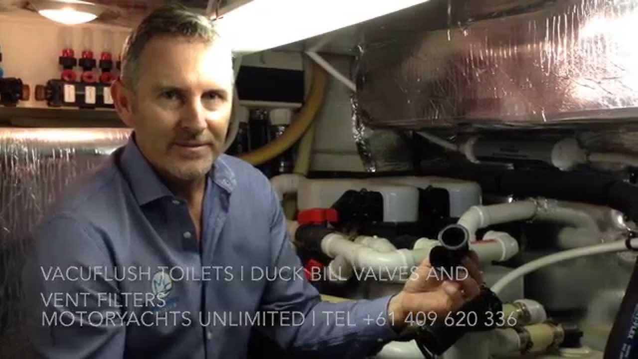 Marine Sanitation Systems - Duck Bill Valves and Vent Filters - YouTube