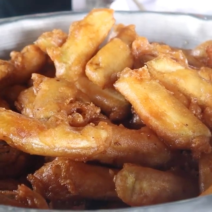 🇲🇲 Myanmar Traditional Fritters (A Kyaw)Crispy, golden snacks #myanmar ...