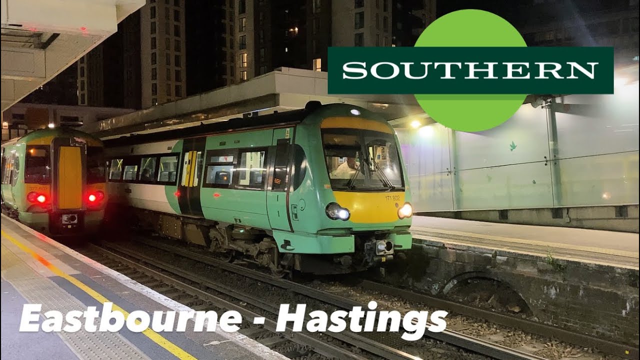 Southern Railway Class 171 Turbostar | Eastbourne - Hastings - YouTube
