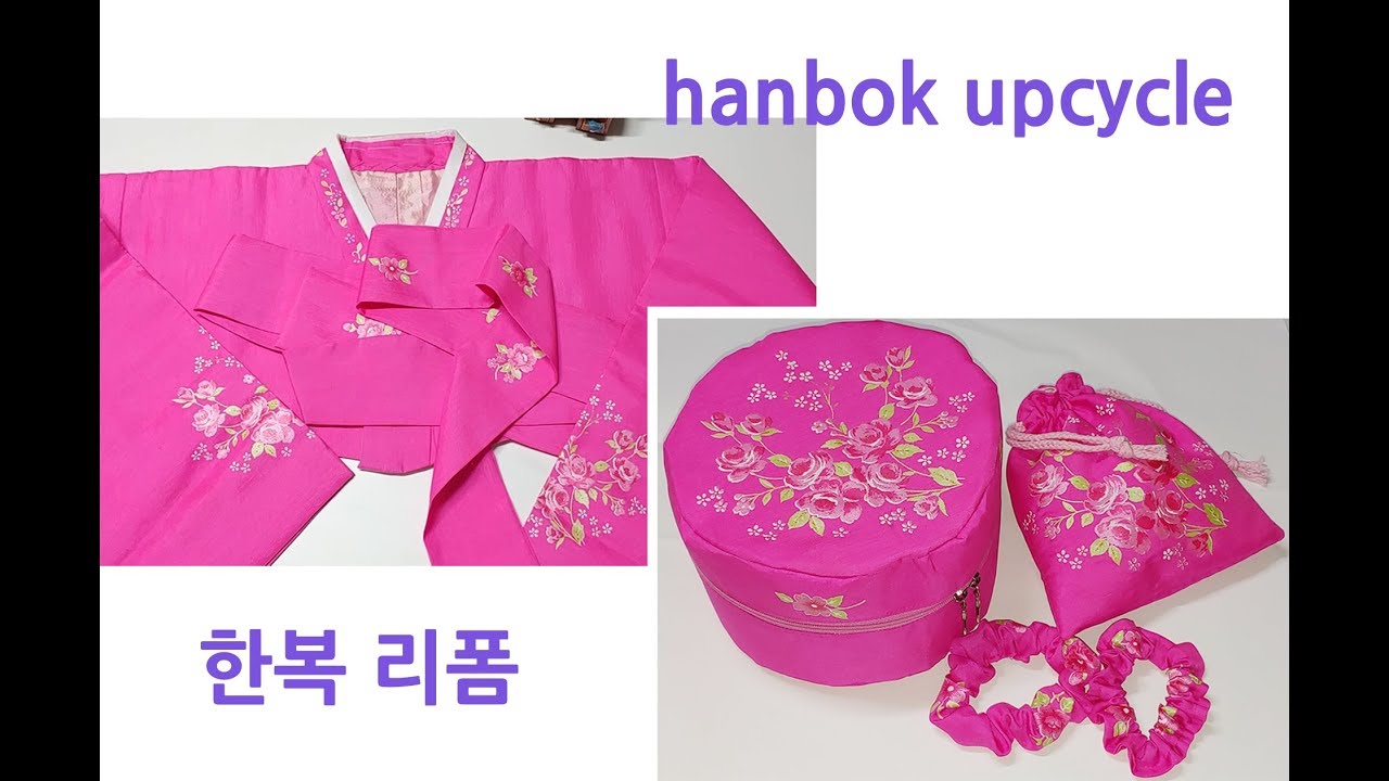 [DIY] Upcycling hanbok / how to make / 한복 리폼 - YouTube