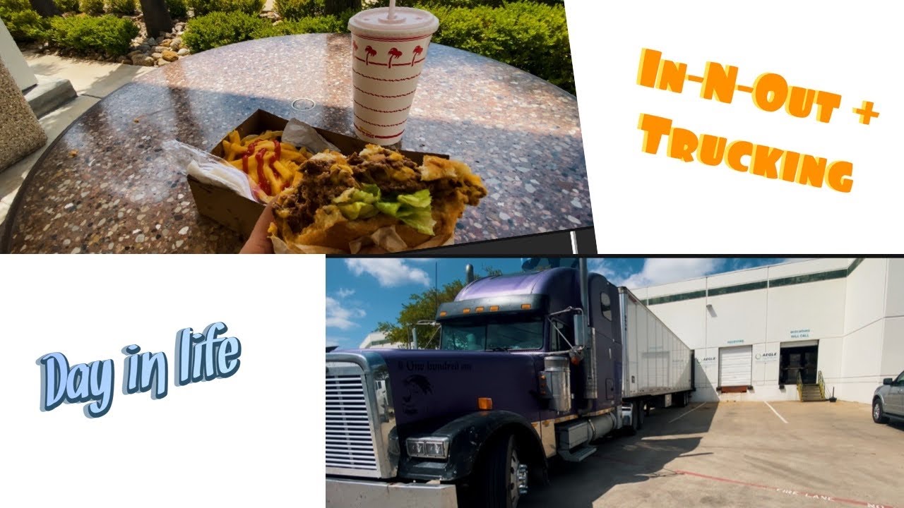 These docks are NOT made for big rigs to back into+ getting some food ...