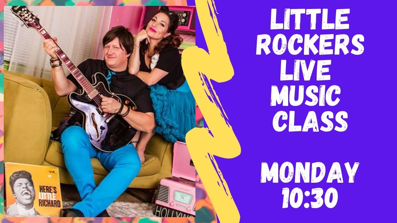 Little Rockers Monday Live Music Class 10:30am-SpWk6 - YouTube