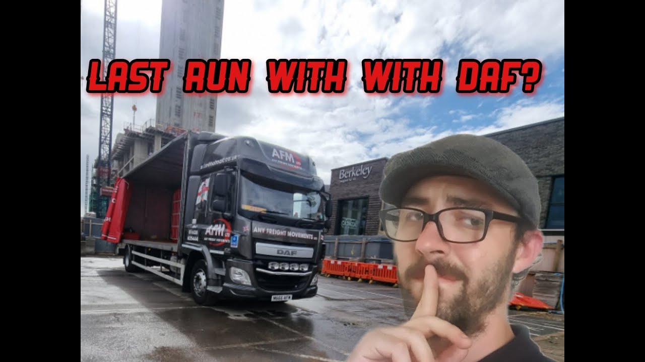 LAST TRIP IN THE DAF? | EXTRA FRIDAY JOB | WHEN WILL THE NEW TRUCK BE ...