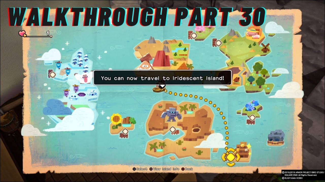 "Find Merchant, Iridescent Island" Dragon Quest Builders 2 Walkthrough ...