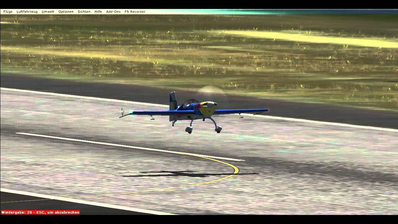 FSX | Soft Landing Extra 300 - YouTube
