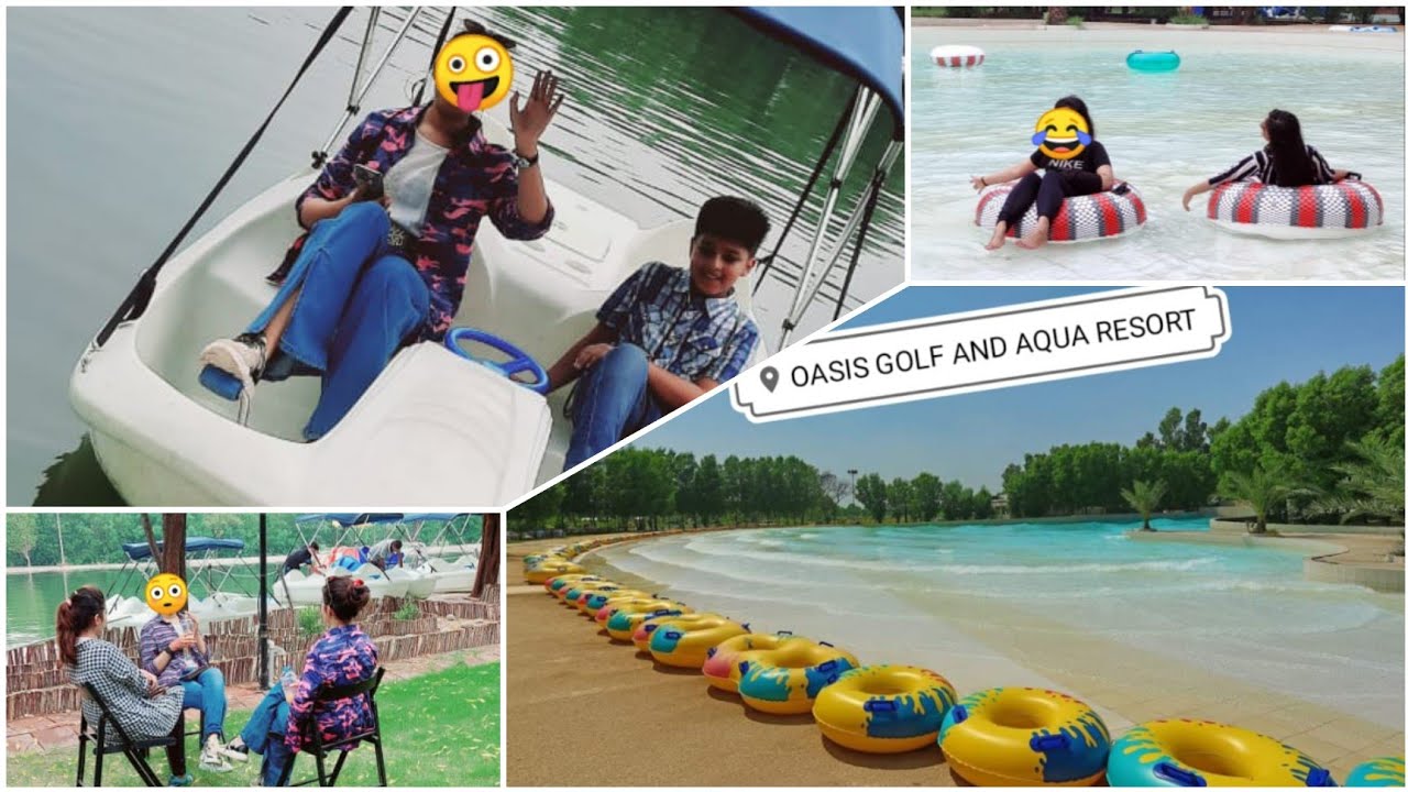 Fun at Oasis resort||The Oasis Golf and Aqua Resort Vlog||AJ VLOGGER ...