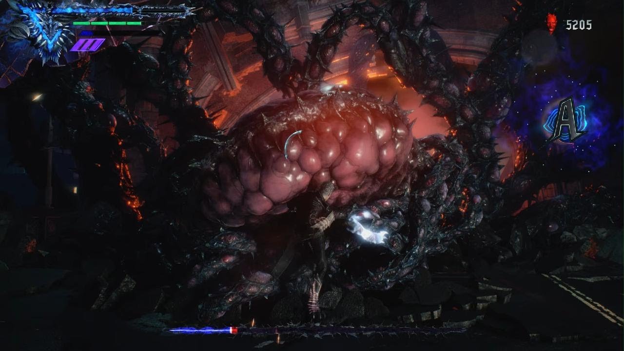 Devil May Cry 5 Vergil on Fire - YouTube