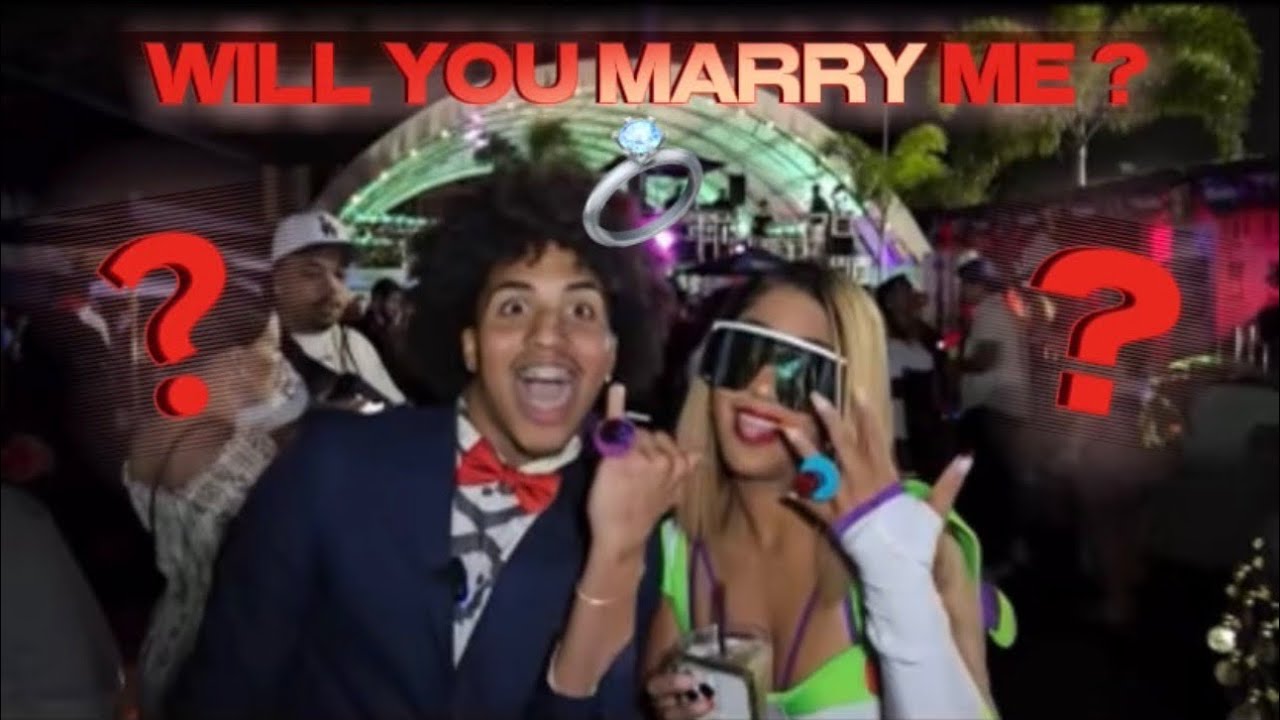 Asking A Stranger To Marry Me - YouTube