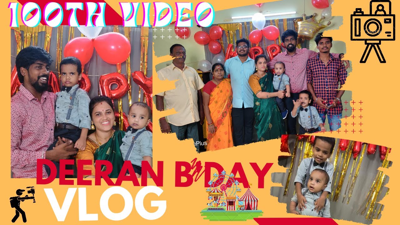DEERAN Birthday Vlog | 100th Video | Prathapavi | P-Square - YouTube