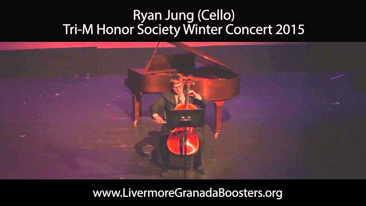 150116 RYAN JUNG PERFORMS AT TRI M WINTER CONCERT - YouTube