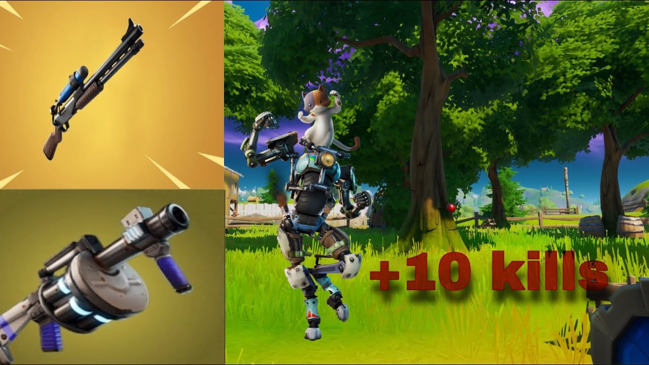 Fortnite| kit challenge + no scope kill - YouTube