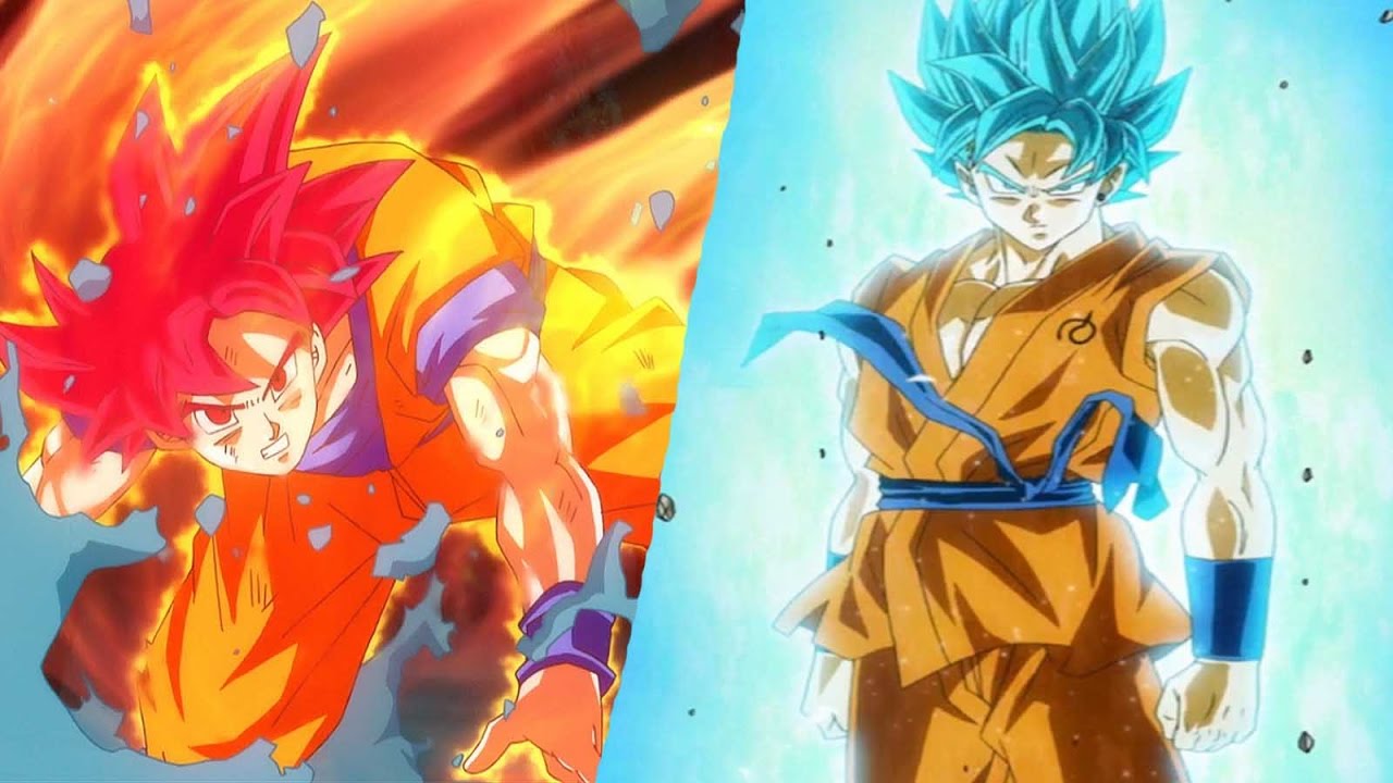 SSG vs SSB Cuál es MAS PODEROSA?🤔 - Brustelogs DBZ - YouTube