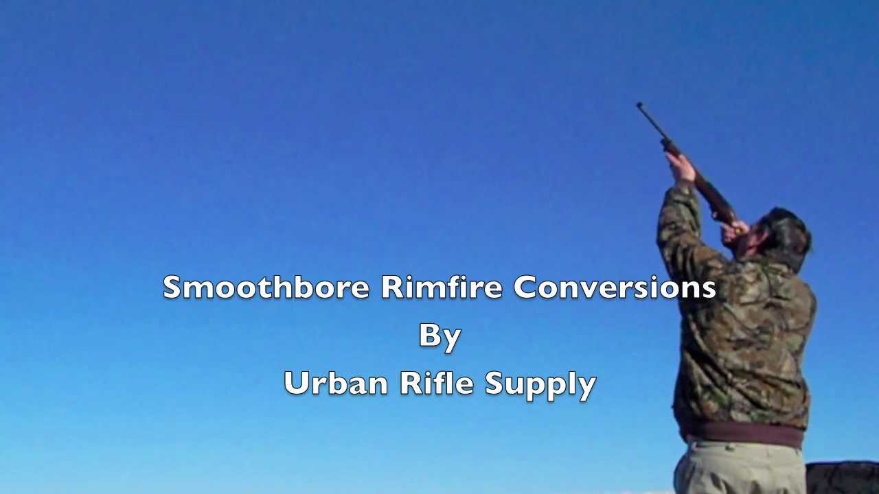 .22 Rifle Smoothbore - YouTube