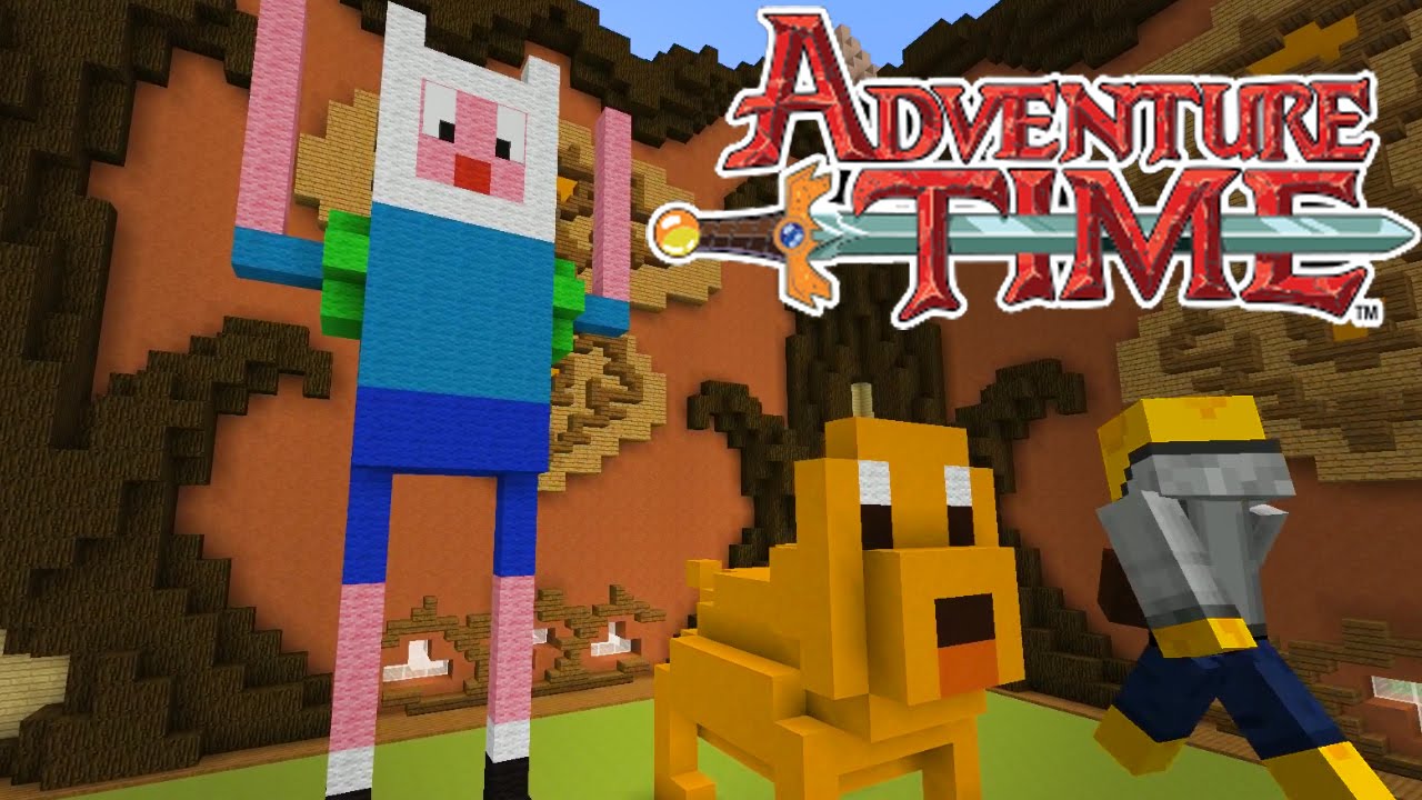 Minecraft - Build Battle Buddies - Adventure Time! W/AshDubh - YouTube