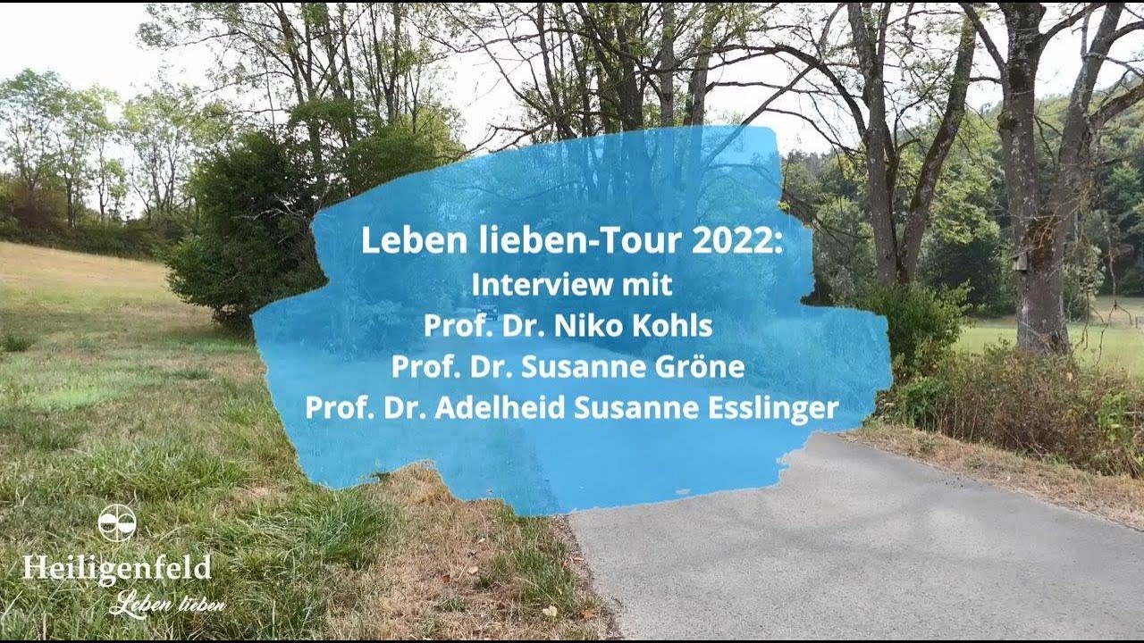 Leben Lieben-Tour: Interview mit Prof. Dr. Niko Kohls - YouTube