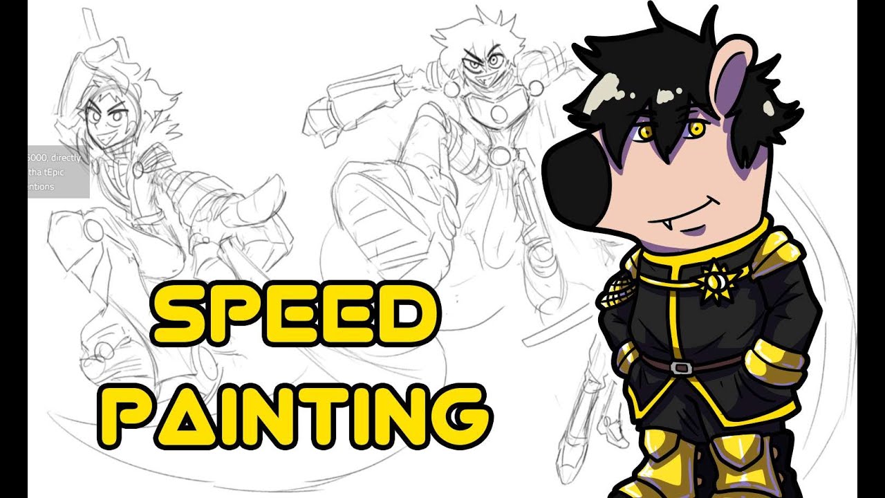 【SPEEDPAINT】The Bread Bois(Drek, Void, Kotoshi) - YouTube