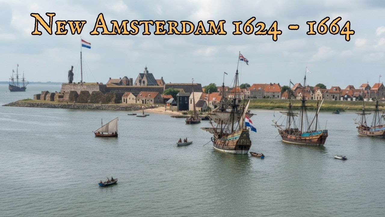 New Amsterdam 1624 - 1664: When New York Was a Small Dutch Village (AI ...
