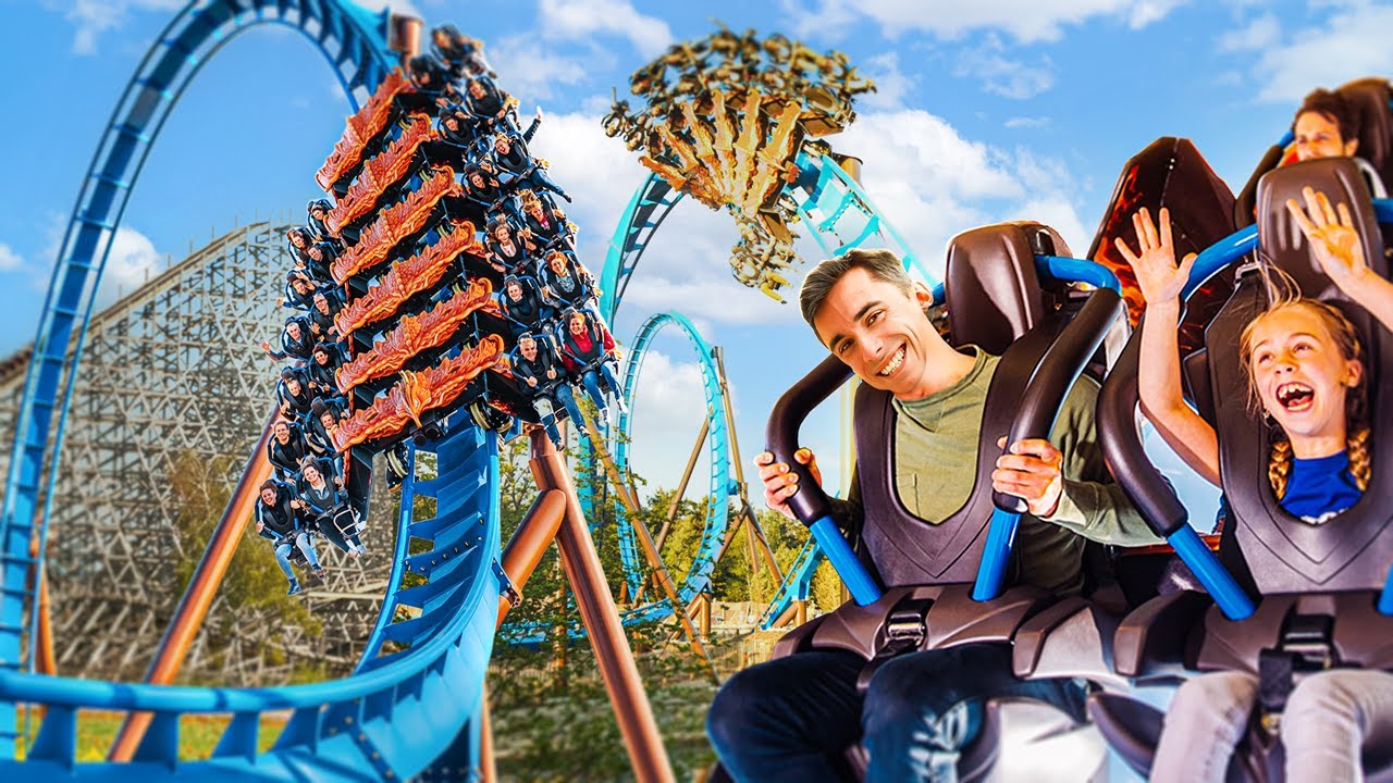 JOURNÉE À TOVERLAND : Le meilleur parc des Pays-Bas - YouTube