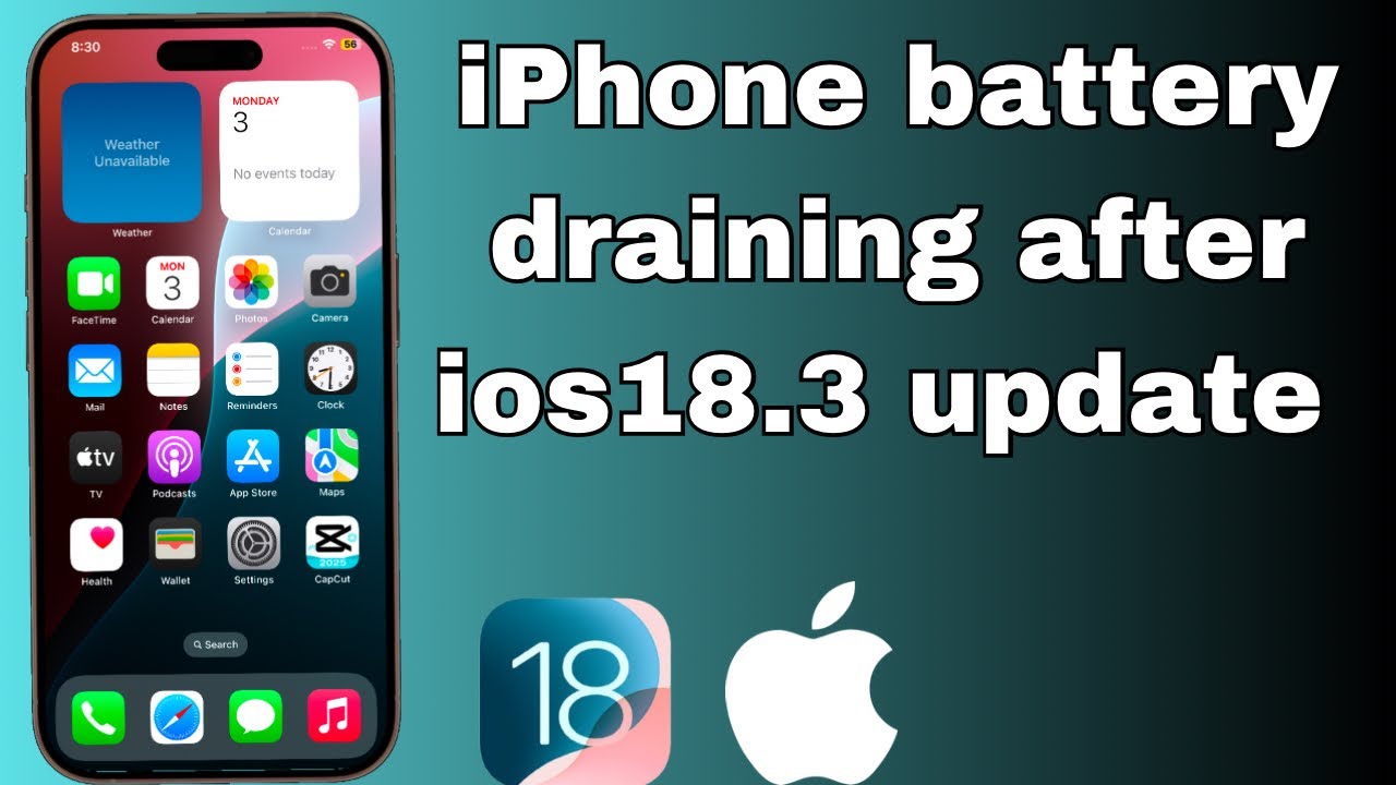 How to Fix iPhone Battery Draining Faster Issue in iOS 18.3 Update ...