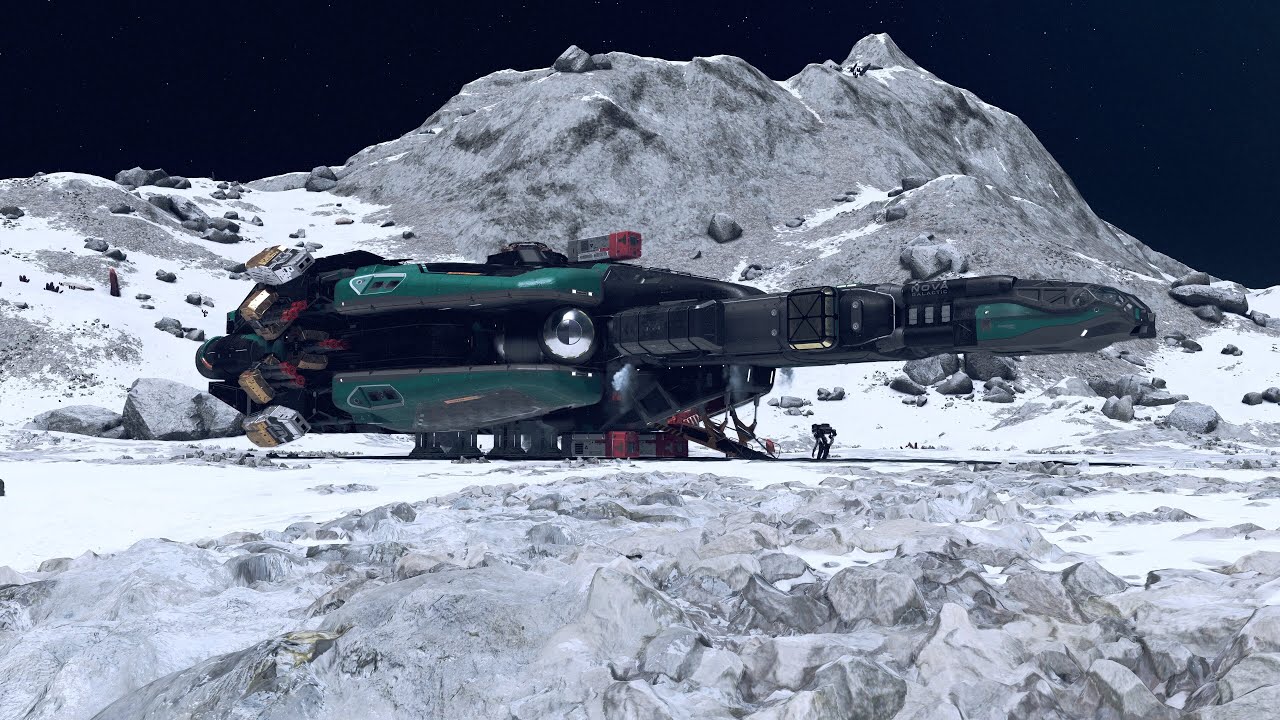 Starfield - JADE RAVEN, Class B Space Superiority Corvette - YouTube
