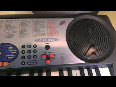 357. Casio LK-40 Demonstrations - YouTube