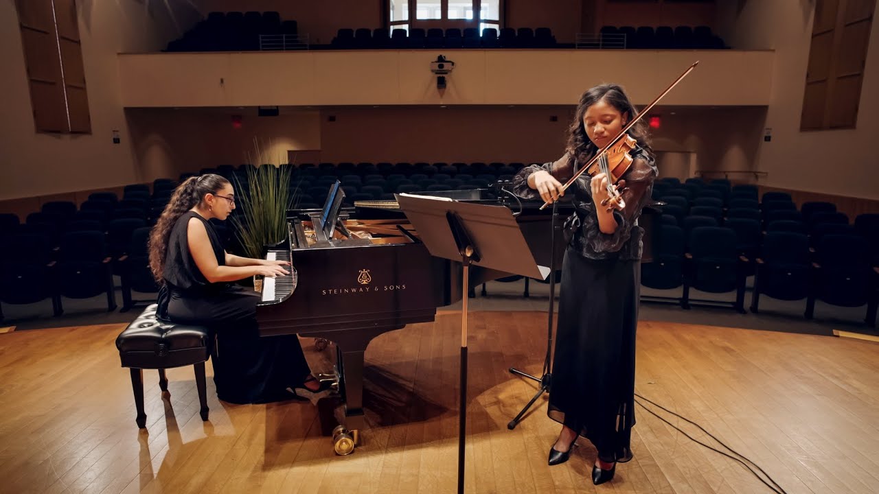 Edvard Grieg Violin Sonata No. 3 Op. 45 | Negar Ghasemi | Eunice C ...