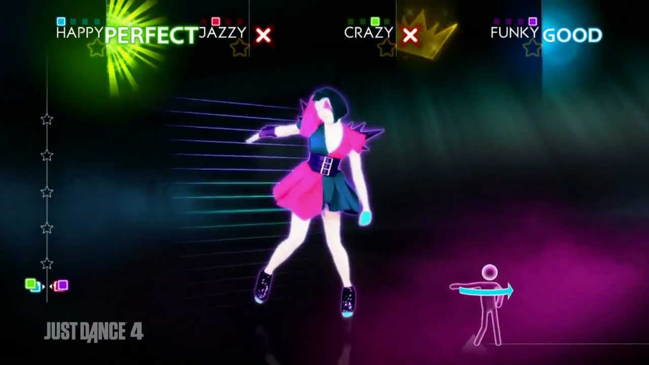 Just Dance 4 Rihanna track Gameplay Trailer - YouTube