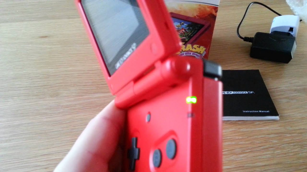 Gba sp clone from tinydeal, doa :-( - YouTube