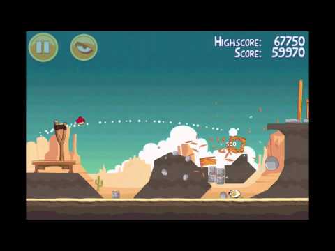 Angry Birds Mighty Eagle Walkthrough 12-7 - YouTube