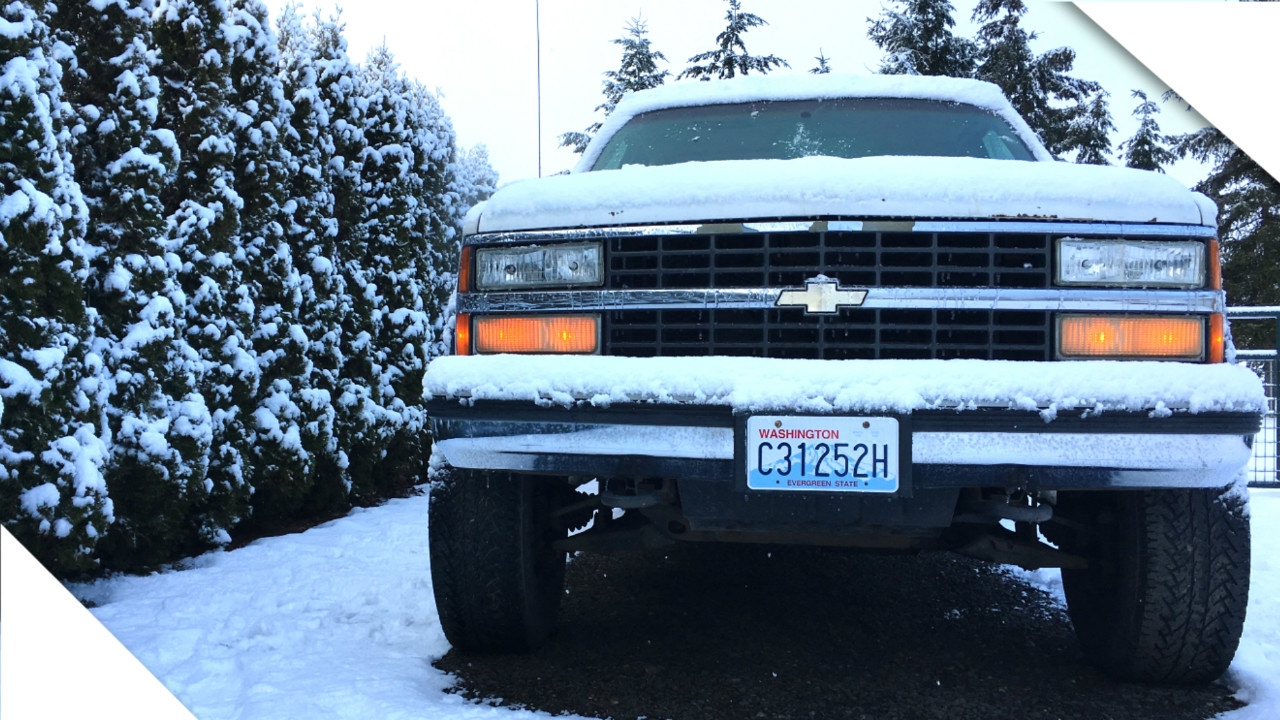 New Truck, New Location & Big Snow Fall of 2017 | Chevy 2500 - YouTube