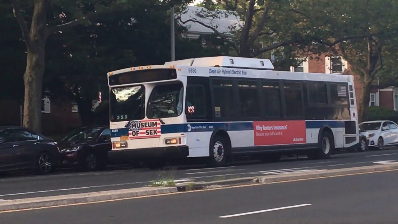 MTA NYCT: 2007 Orion VII OG HEV #6850 Q46 - YouTube