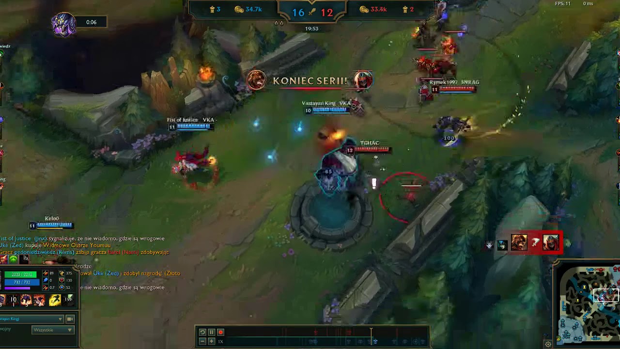 League of legends | Vastayan King Perfect save with alistar - YouTube