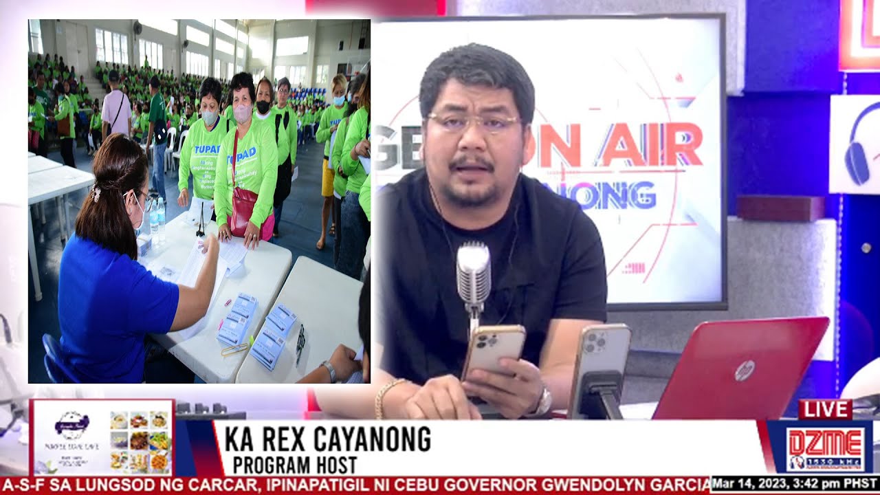 DOLE TUPAD - Cong. ROBBIE PUNO - YouTube