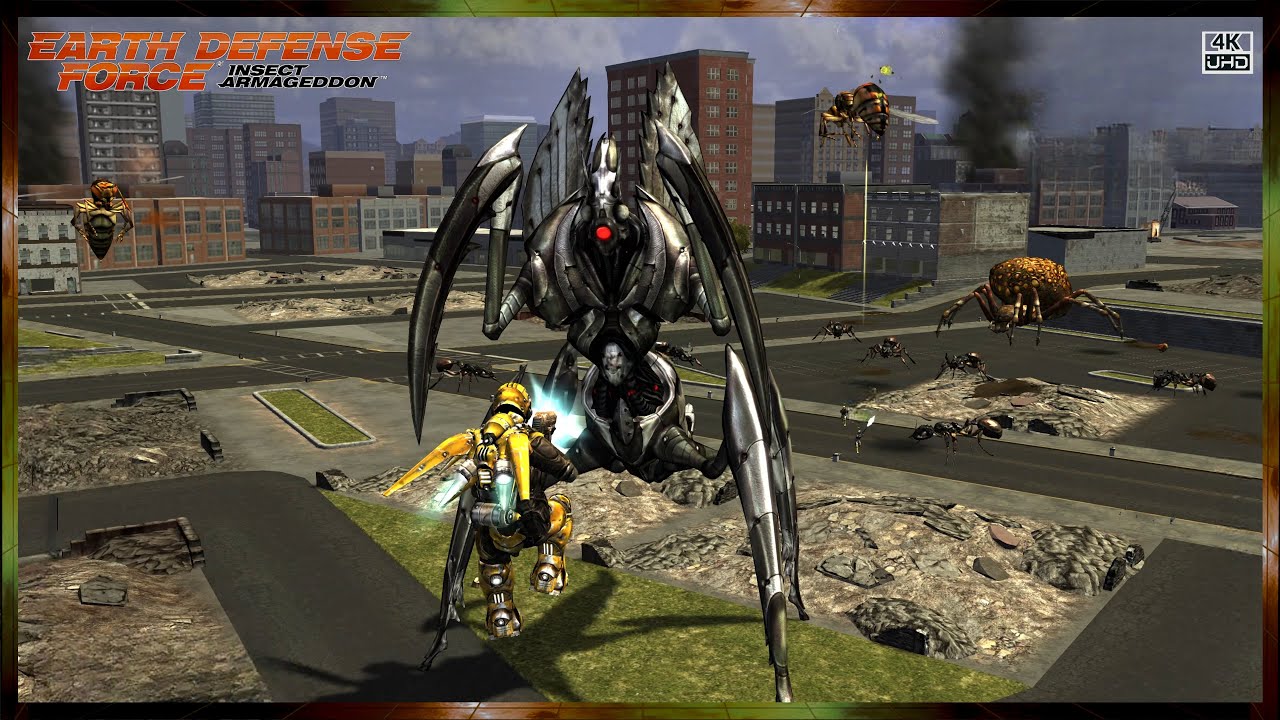 Earth Defense Force: Insect Armageddon UHD 4K60ᶠᵖˢ Predation (INFERNO ...