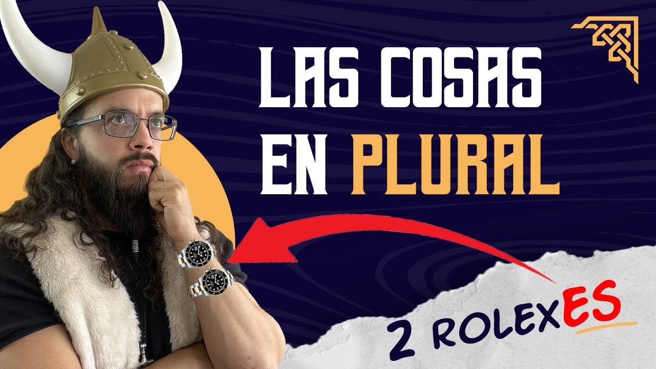 🧐 En inglés ¡PLURALIZA BIEN las cosas! | Sustantivos Regulares - YouTube