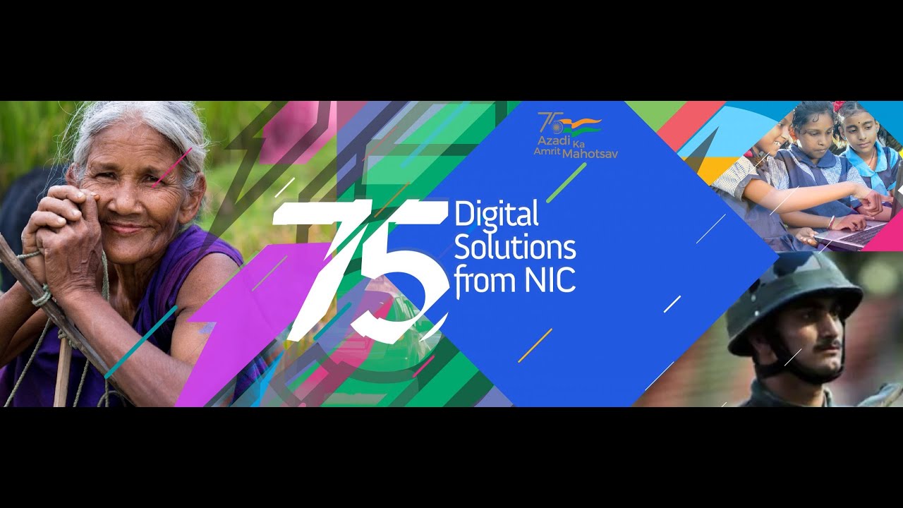 75 Digital Solutions from NIC ( A Glimpse ) - YouTube