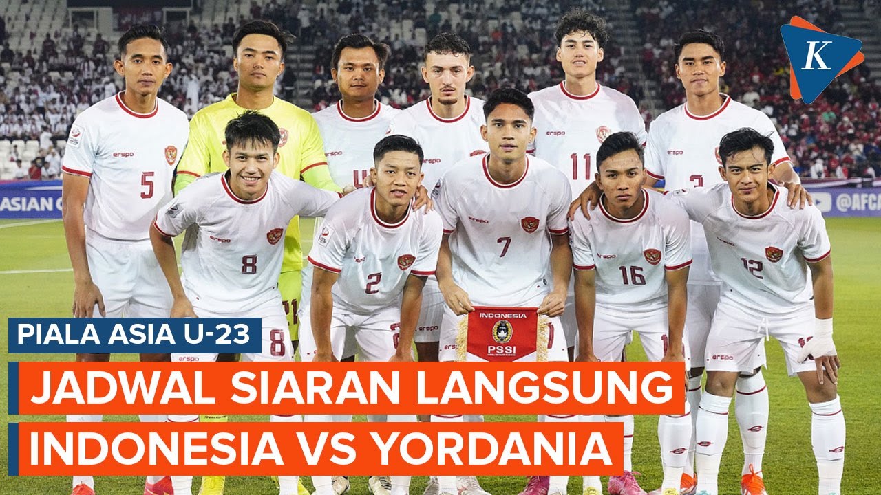 Live Streaming Timnas Indonesia Vs Yordania Malam Ini - YouTube