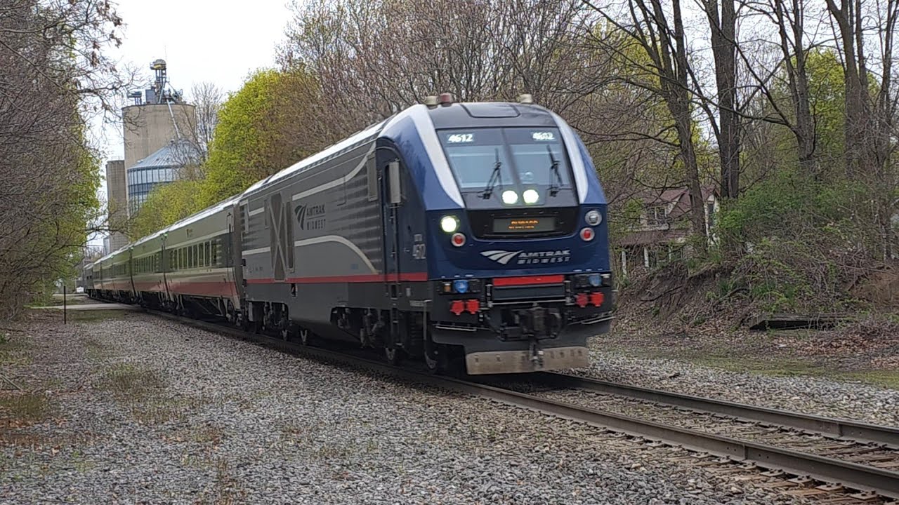Amtrak Blue Water - Westbound 4/24/24 - YouTube