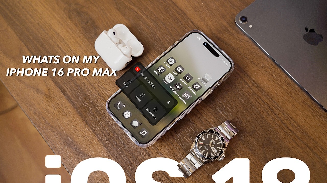 Whats On My iPhone 16 Pro Max | Home Screen Apps And Widget Setup | iOS ...