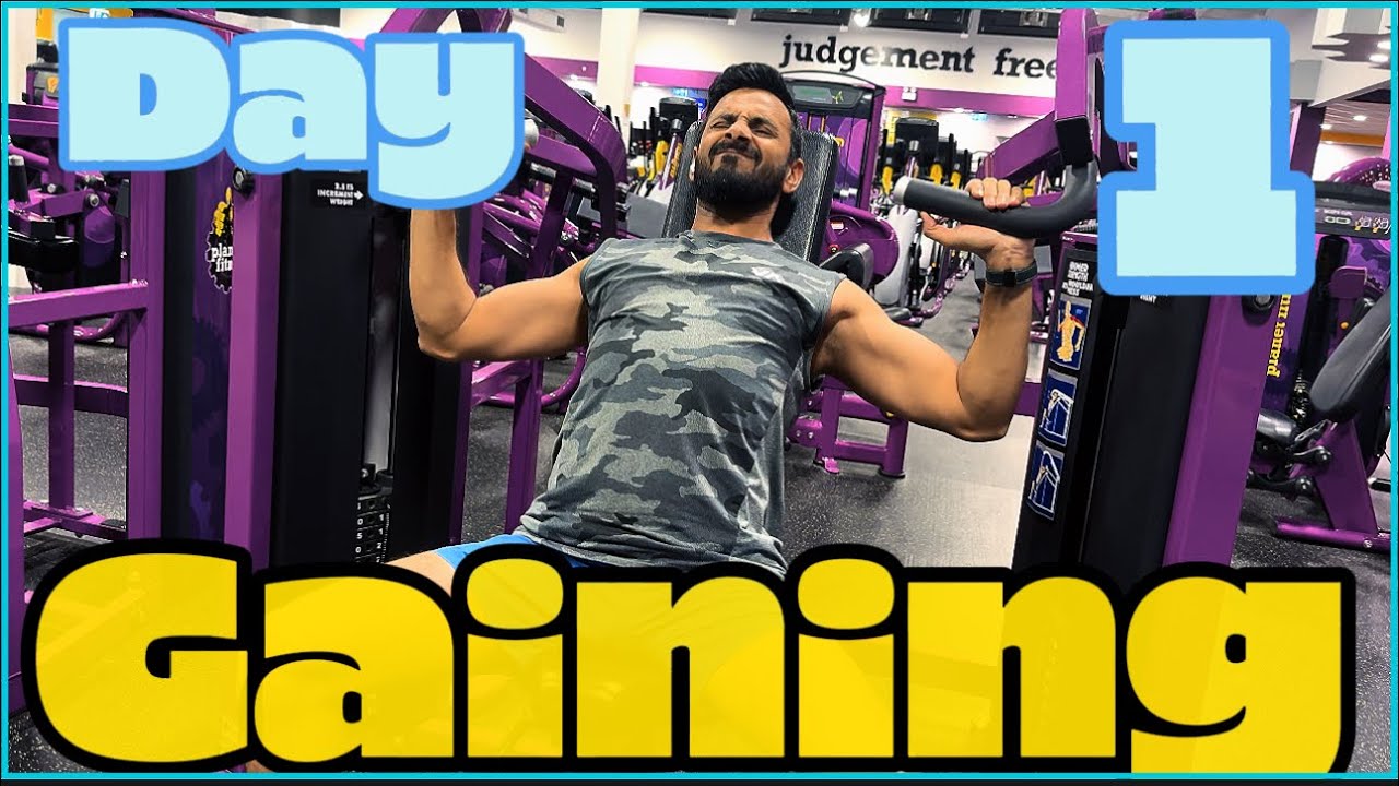 Gaining Day 1 #motivation #gym #vlog #fitness #fitnessinspiration # ...