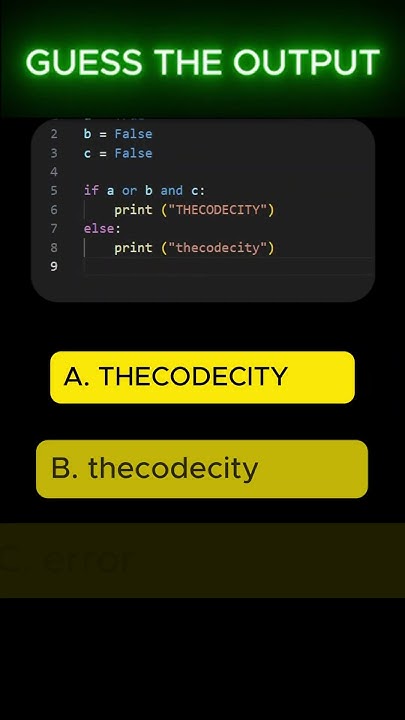 Guess the Output! 🧠 Can You Solve This Python Challenge?#pythonprogramming - YouTube