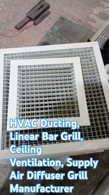 HVAC Return Air Grille – Egg Crate Ceiling Ventilation System - YouTube