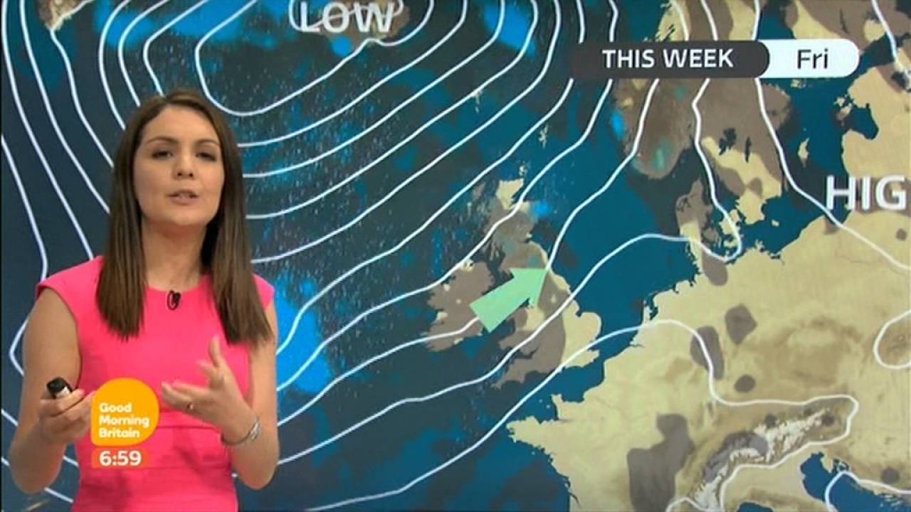Laura Tobin GMB Weather 2016 09 07 - YouTube