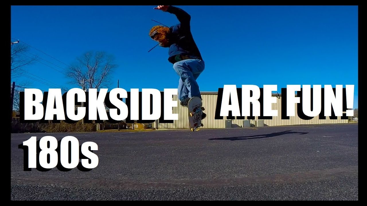 How to backside 180 like a champion! - YouTube
