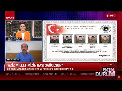 Neslihan Altun - İsmail Cingöz - Metangazı zehirlenmesi nedeniyle 5 şehit - TV Net - 06.07.2025
