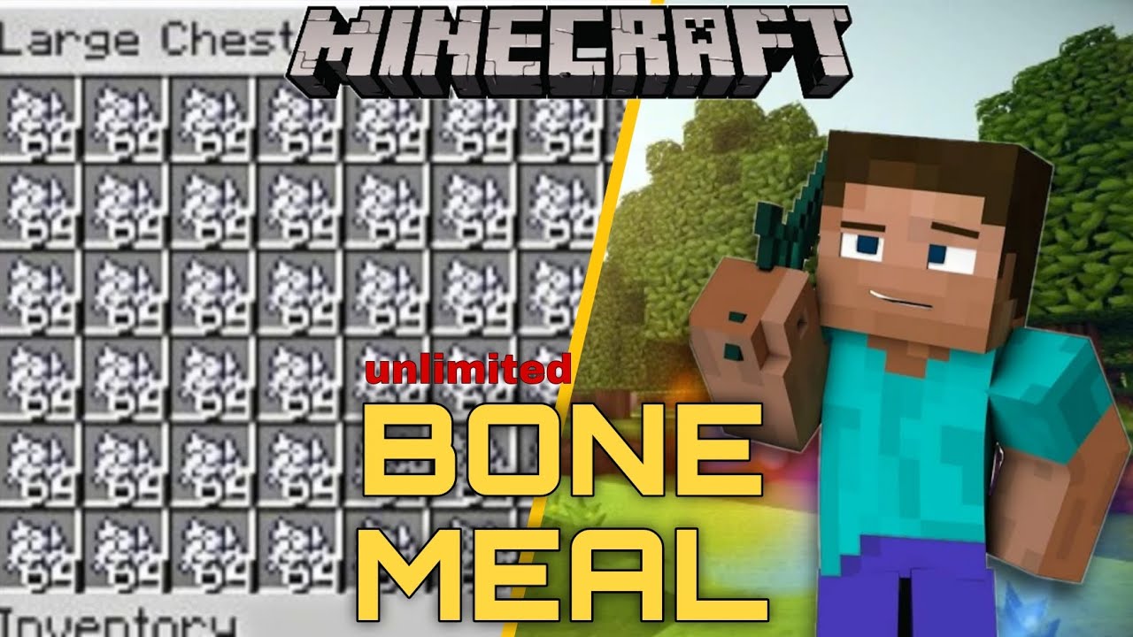 Simple bone meal farm in Minecraft . Build a bone meal farm in ...