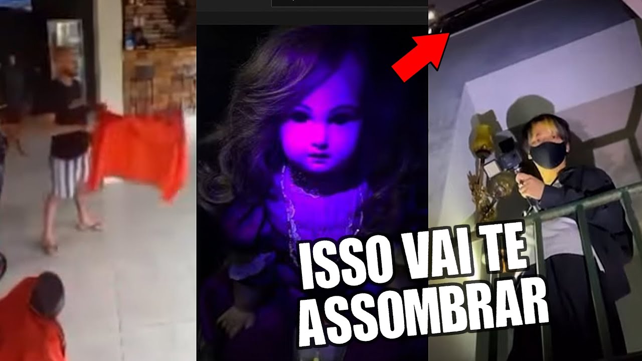 BONECA ENDEMONIADA, K-POP DE FRENTE COM FANTASMA, BARBEIRO DESESPERADO ...